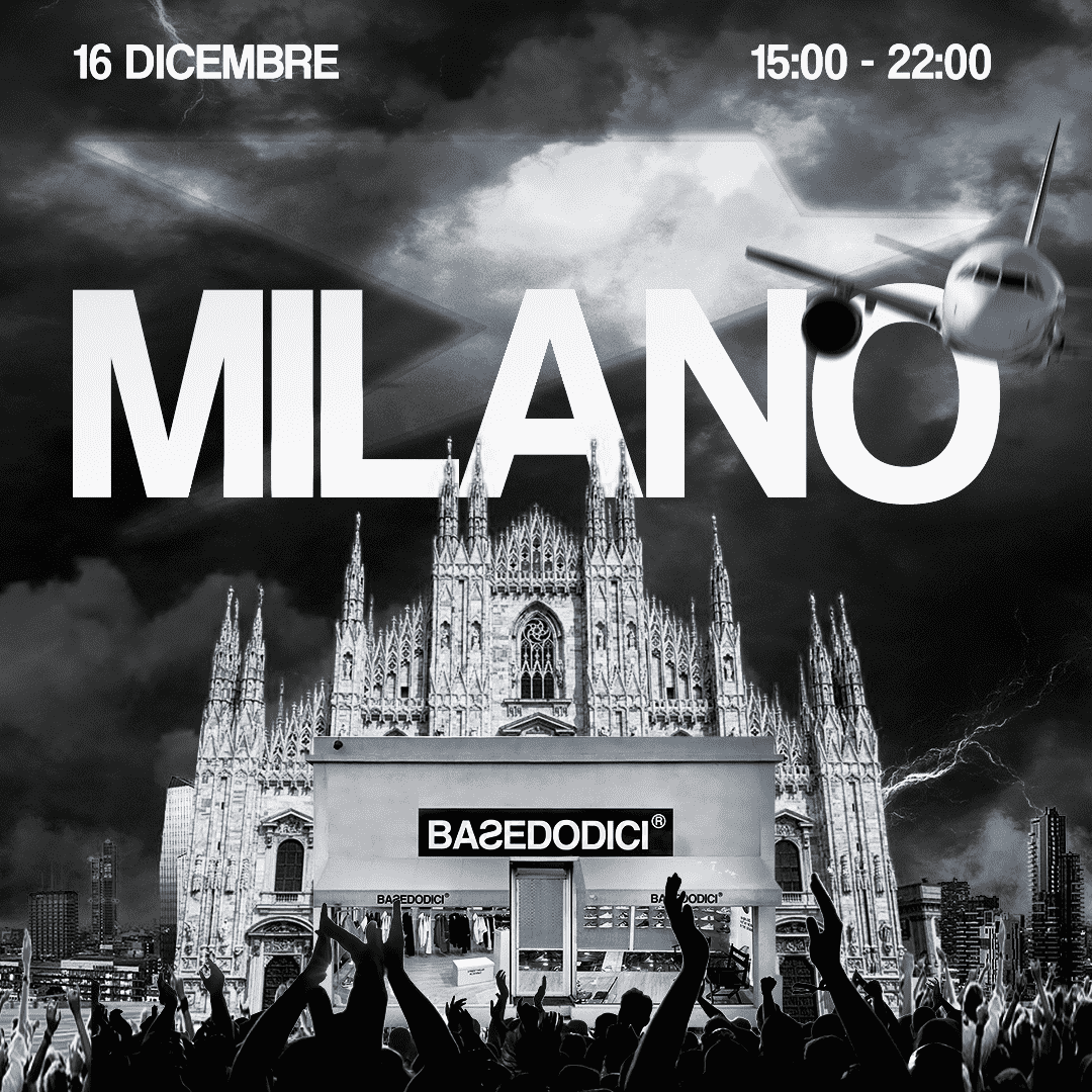 POPUP STORE TOUR MILAN – BASEDODICI®