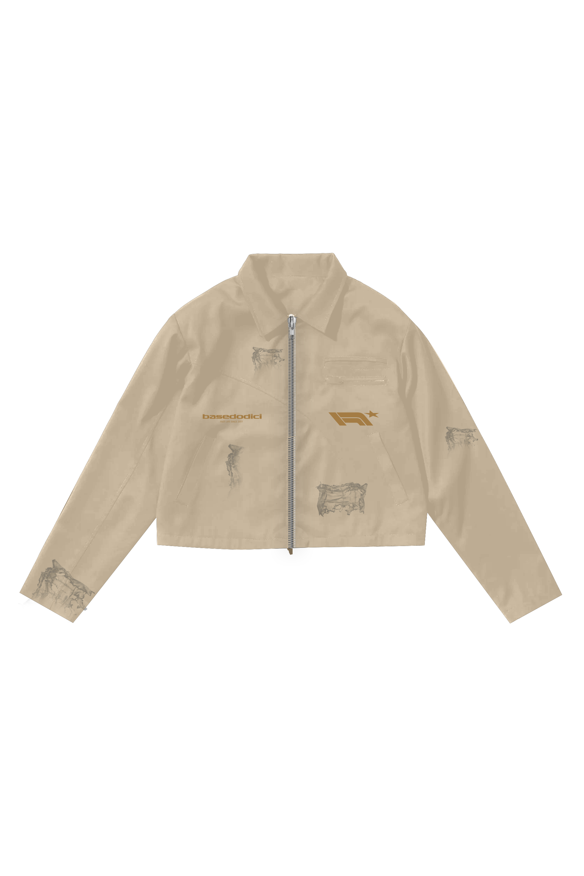 Work Jacket “THECRUISE” Sand – BASEDODICI®