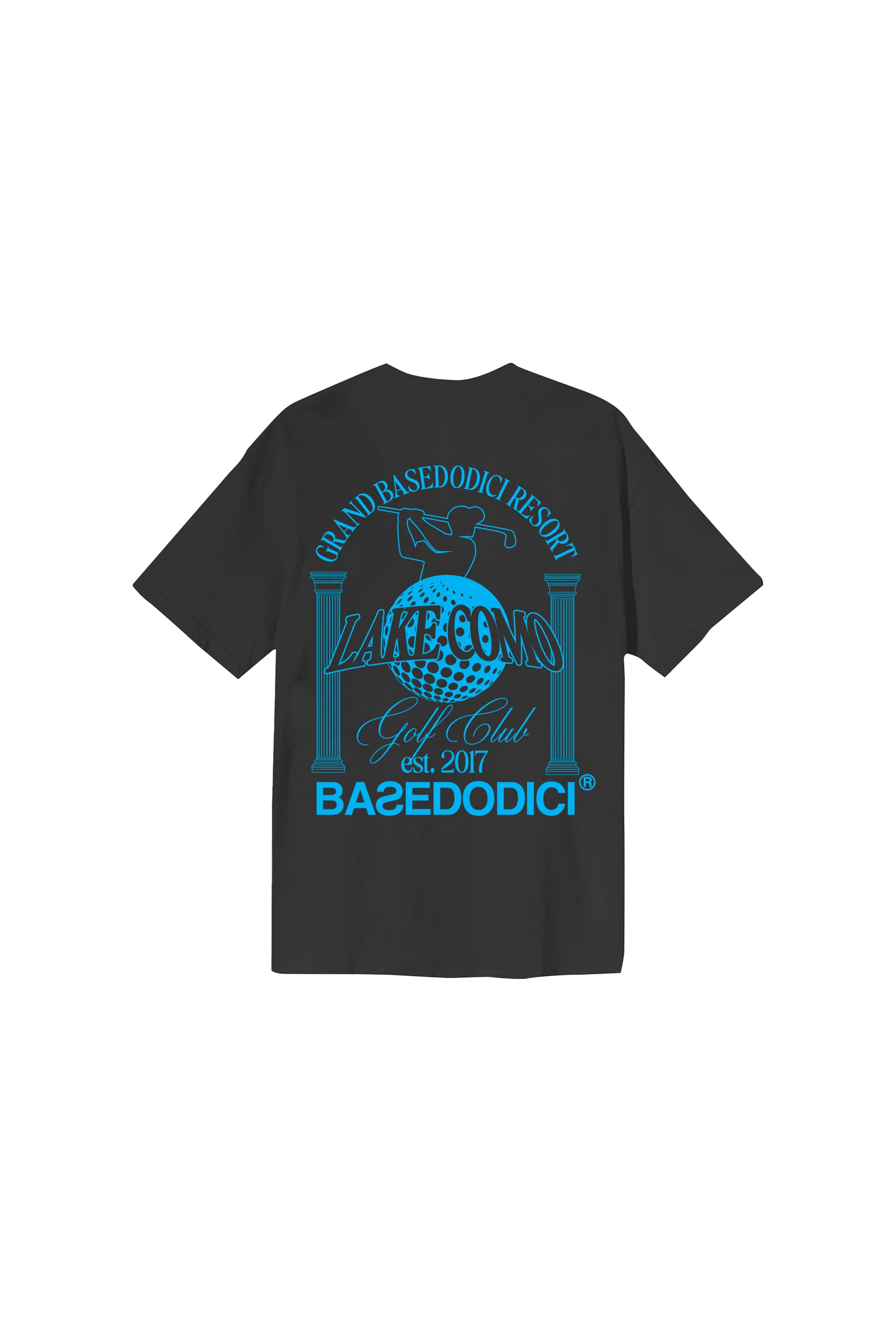 T-Shirt “RESORT” Grand Resort Black – BASEDODICI®