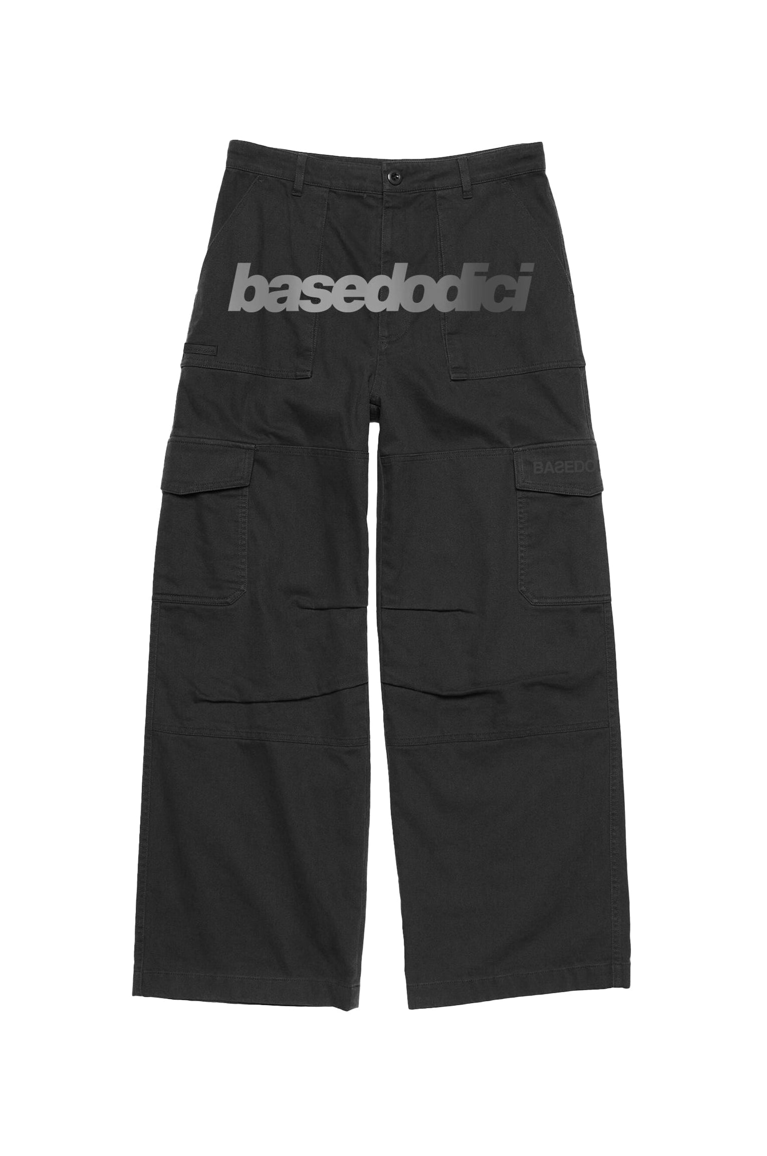 Cargo Pants "REFLECTIVE" Black – BASEDODICI®