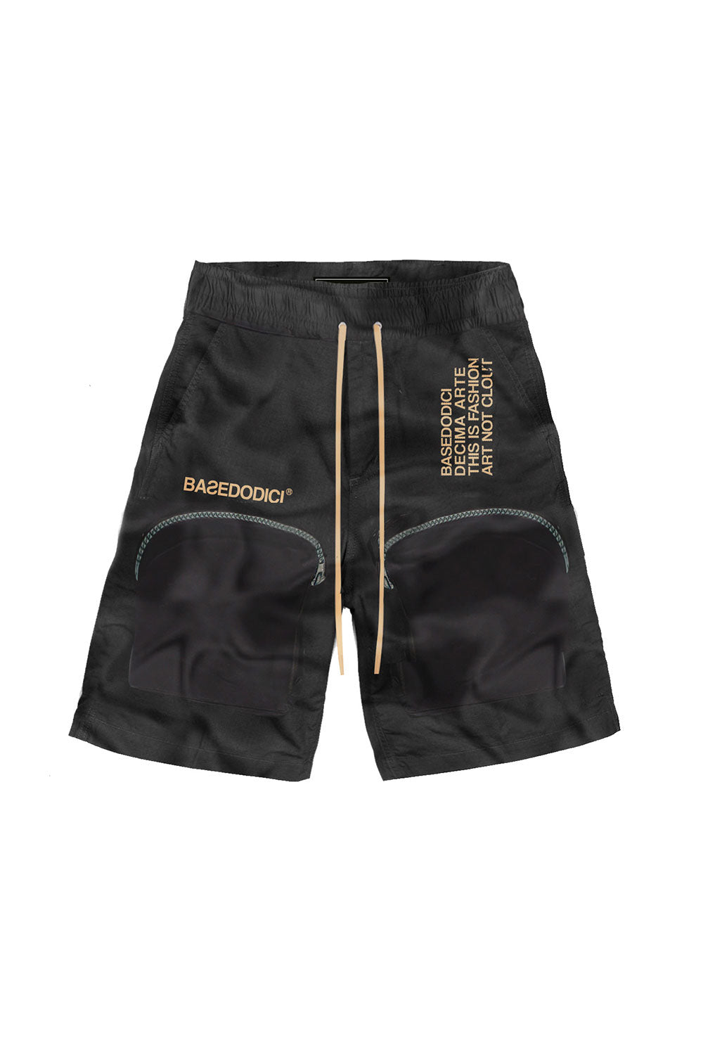 Nylon Short "DECIMAARTE" Black – BASEDODICI®