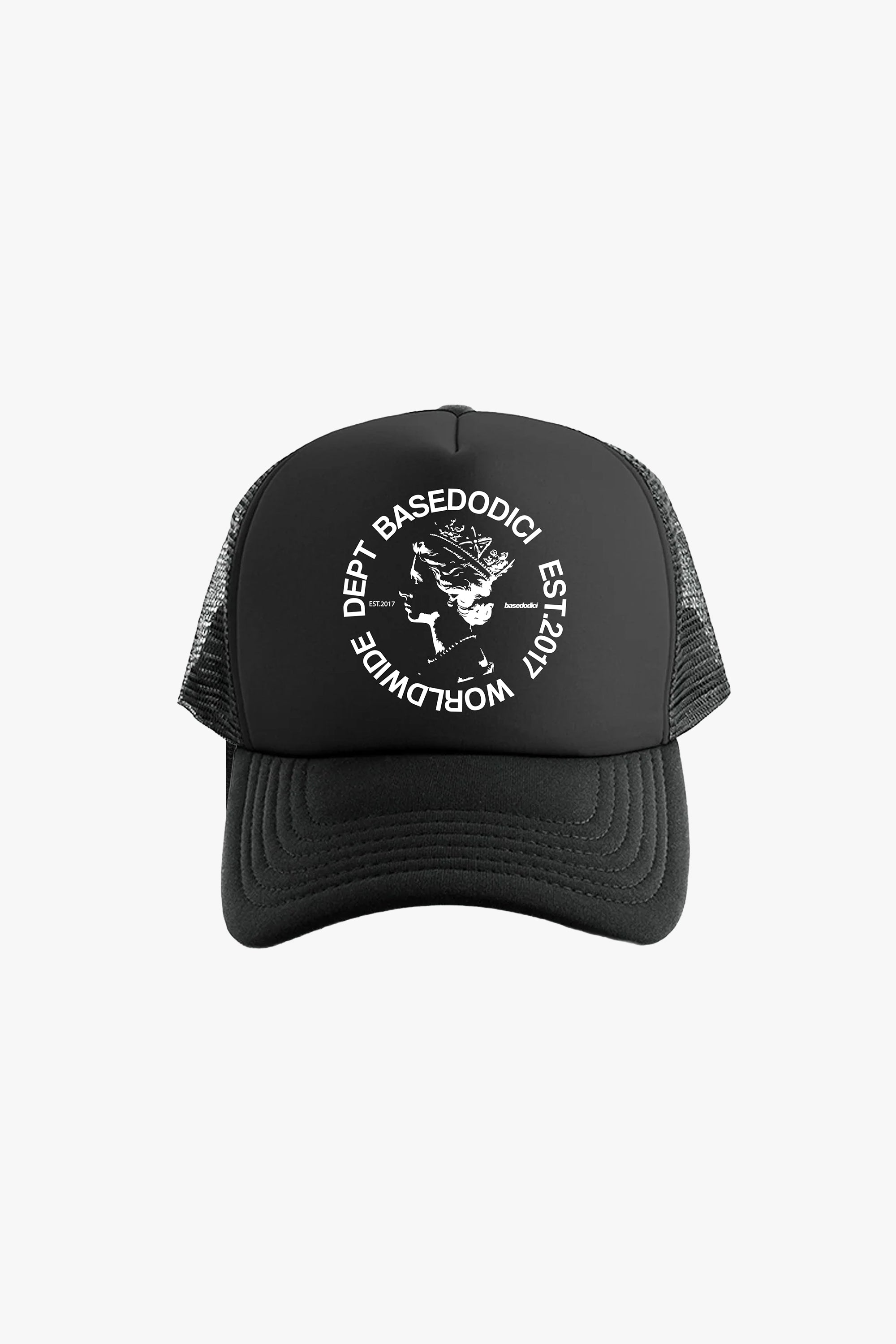 Cap "RUDEBOY LDN" Crown Black – BASEDODICI®